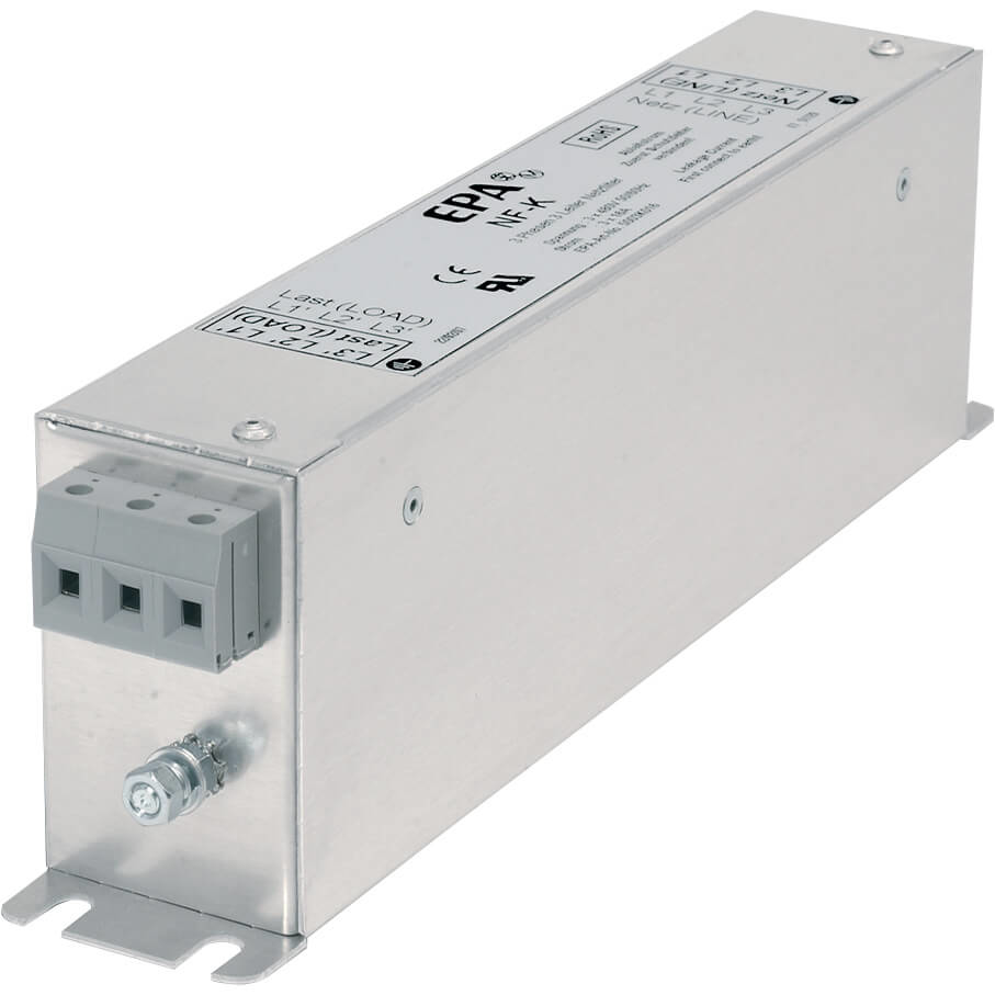 EMC | RFI filter 3 faset 220-480V, 7Amp. Type NF-K-7. ELSAG.DK